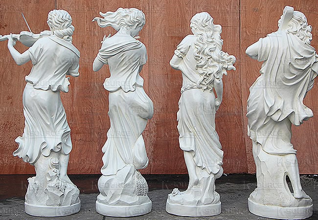 Seasons Statue of Music Goddess