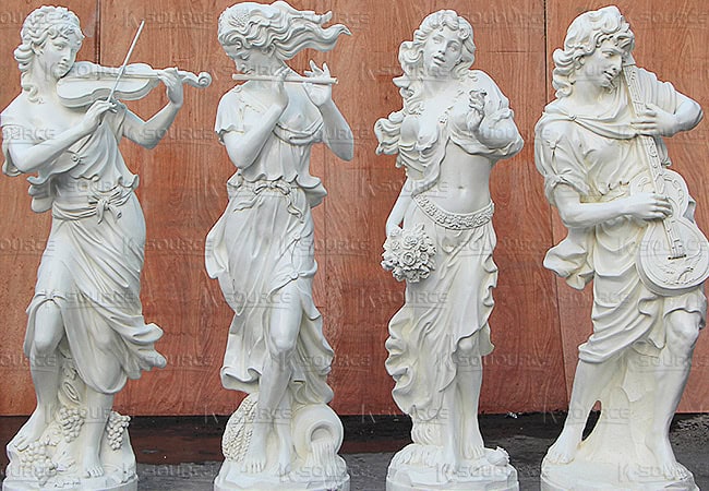 Seasons Statue of Music Goddess